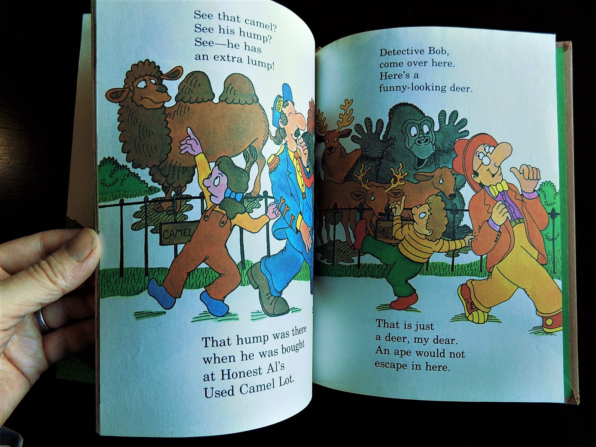 Detective Bob and the Great Ape Escape Book Kids Children Hard Cover ...