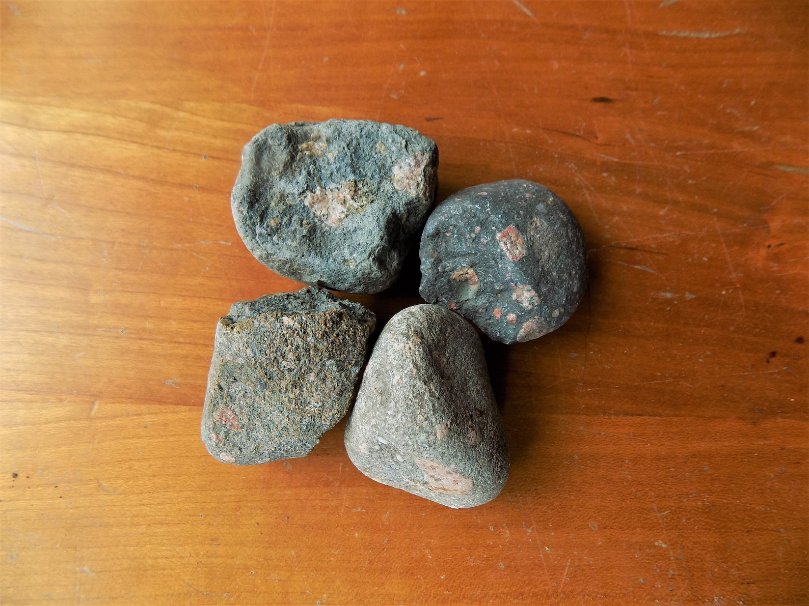 Dark Michigan Pudding Stones, Conglomerate, Gowganda Tillite, Rough ...