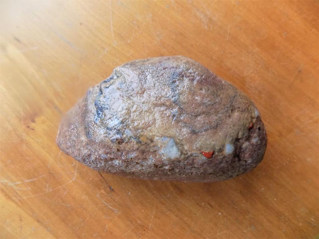 Lavender Michigan Pudding Stone, Rough, Unpolished, for Lapidary Work ...