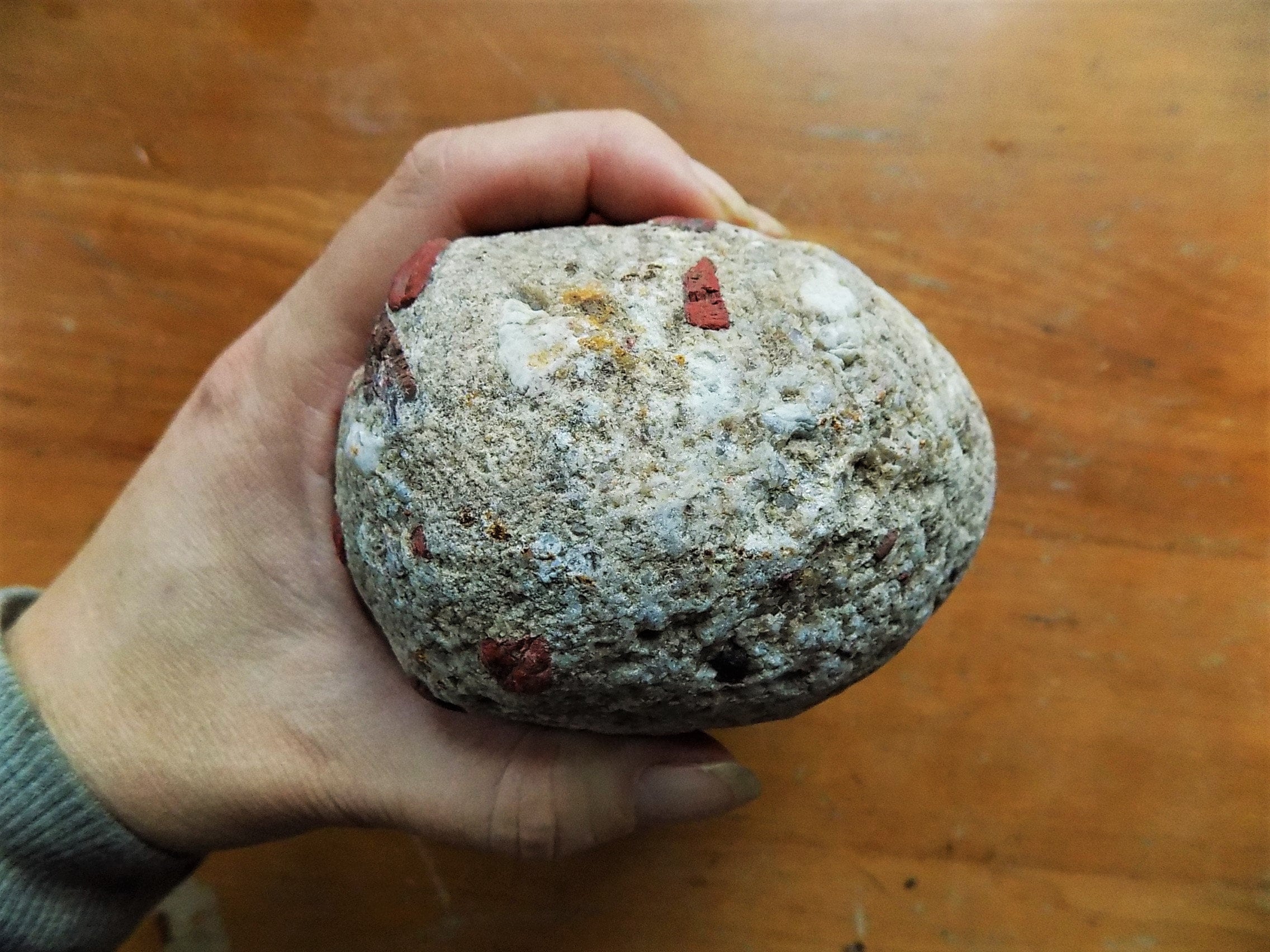 Large Michigan Pudding Stone Rough Unpolished for Lapidary - Etsy