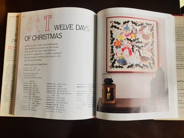 Country Christmas Cross-stitch by Lisbeth Perrone, Women's Day ...