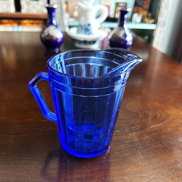 Small Glass Pitcher - Etsy
