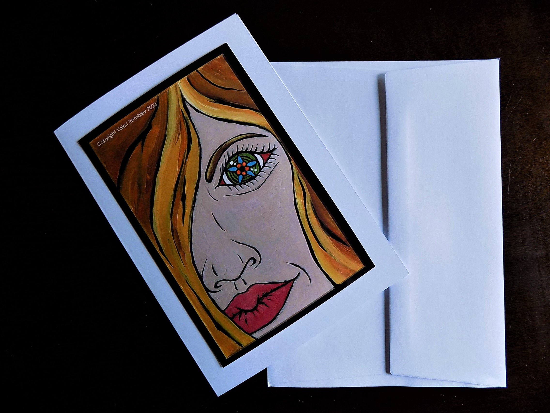Cards for Women, Frameable Art Card, Artist Print, Original Design, 5 ...