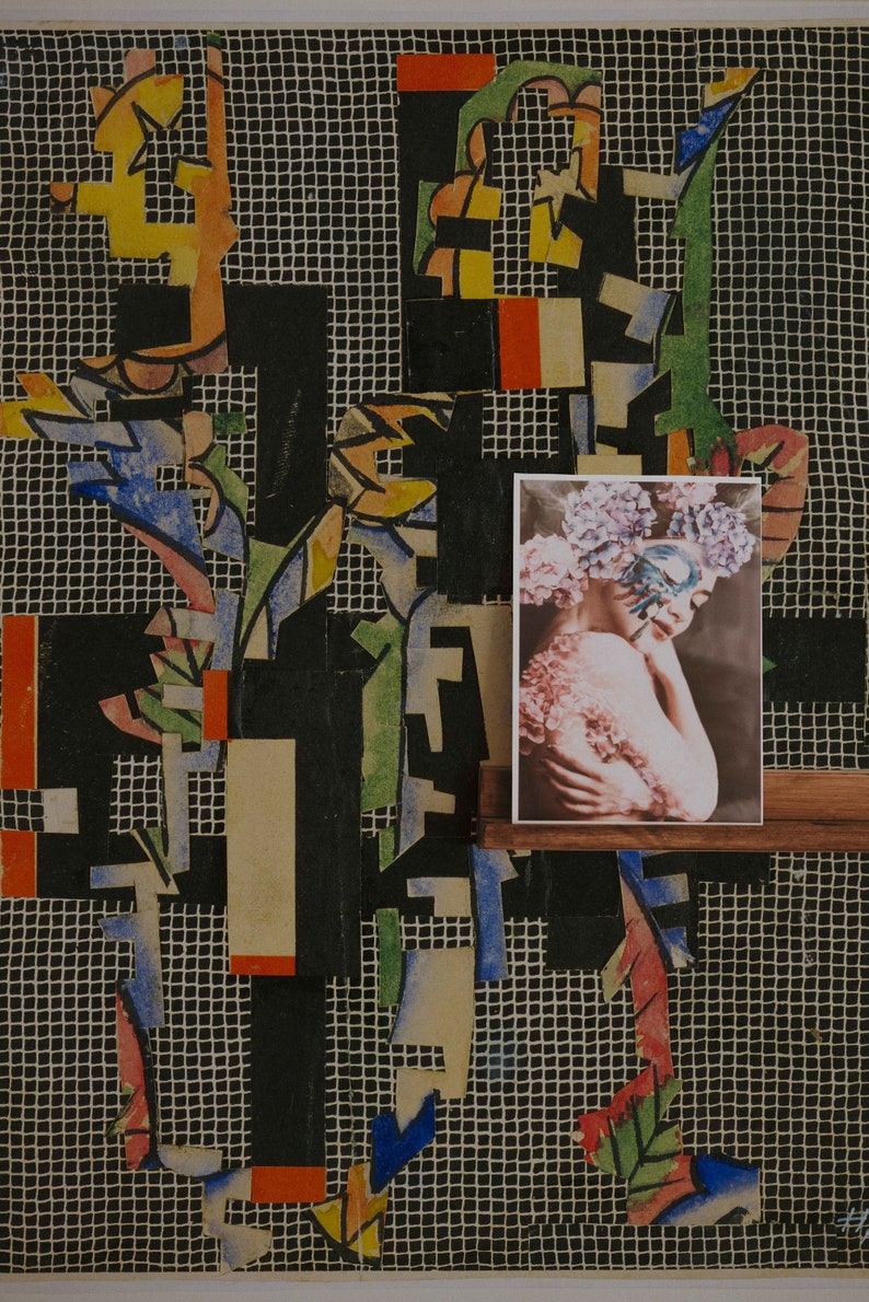 Collage Removable Wallpaper Wall Mural Temporary Mural - Etsy