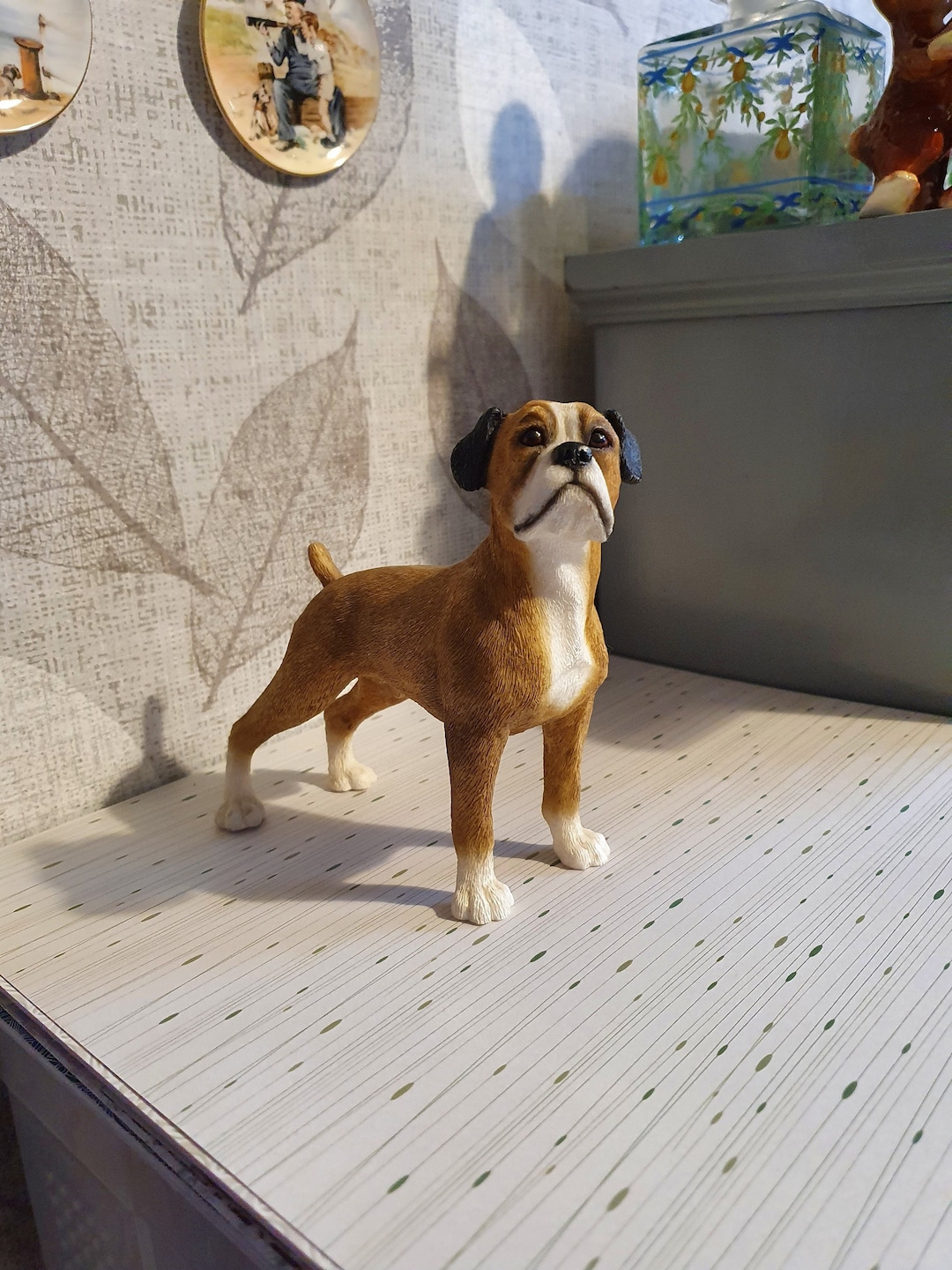 Vintage Leonardo Dog Figurine - Etsy UK