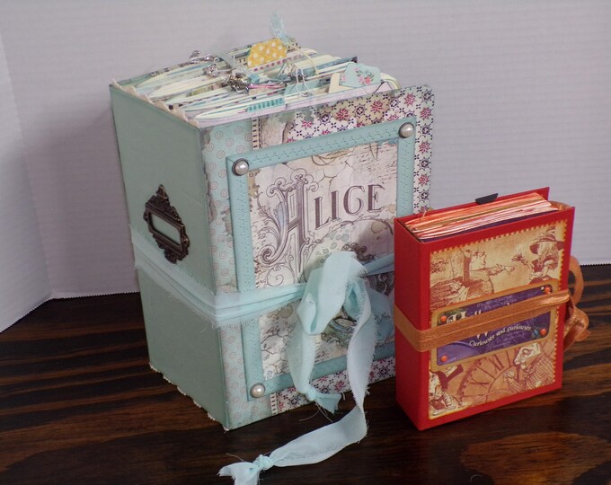 Alice in Wonderland Junk Journal & FREE BONUS Journal - Etsy