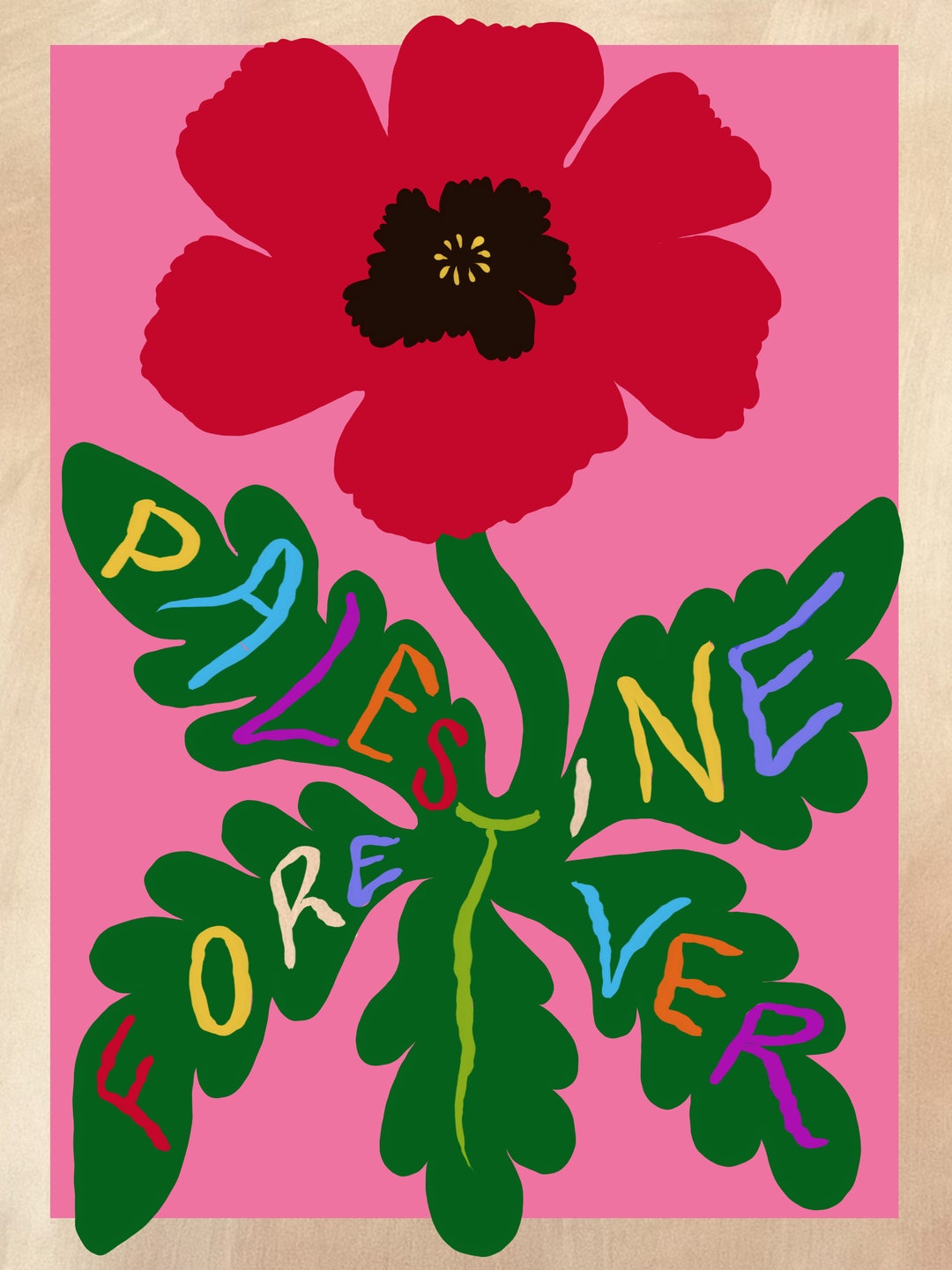 Poppy for Palestine Digital Prints - Etsy