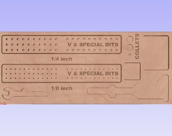 CNC Bit Storage Sets Files Only - Etsy
