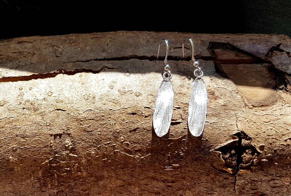 Silver Ash Key Earrings Ash Keys in Silver Handmade Silver | Etsy Singapore