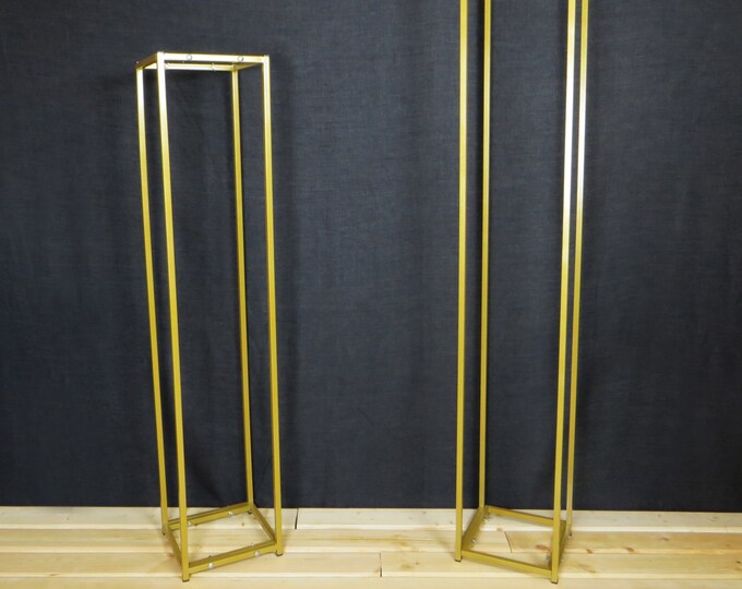 70 Gold Metal Stand, Iron Stands, Wedding Stands, Wedding Decor, Party ...