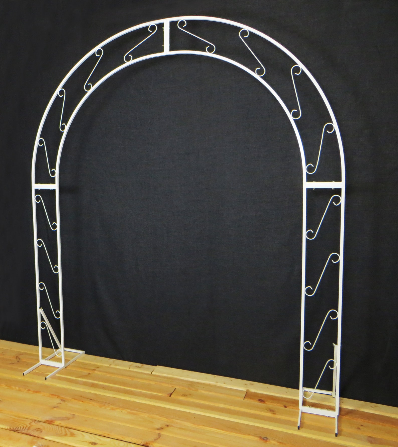Handmade Oval Metal Wedding Arch, Party Photo Booth Backdrop - Etsy
