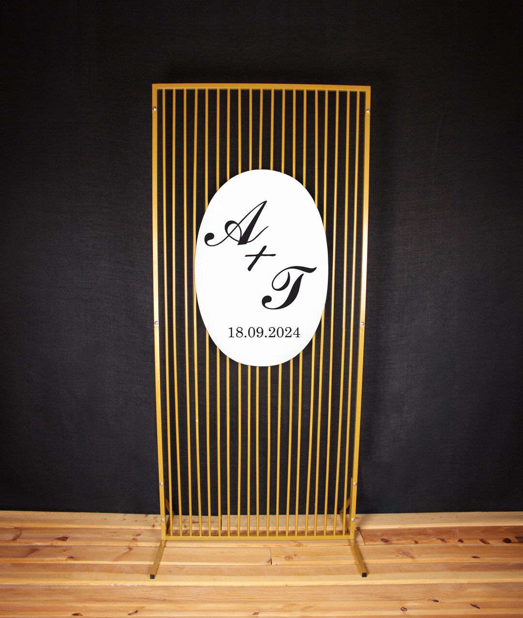 Welcome Sign Stand, Wedding Stand, Wedding Decor, Wedding Arch, Metal ...