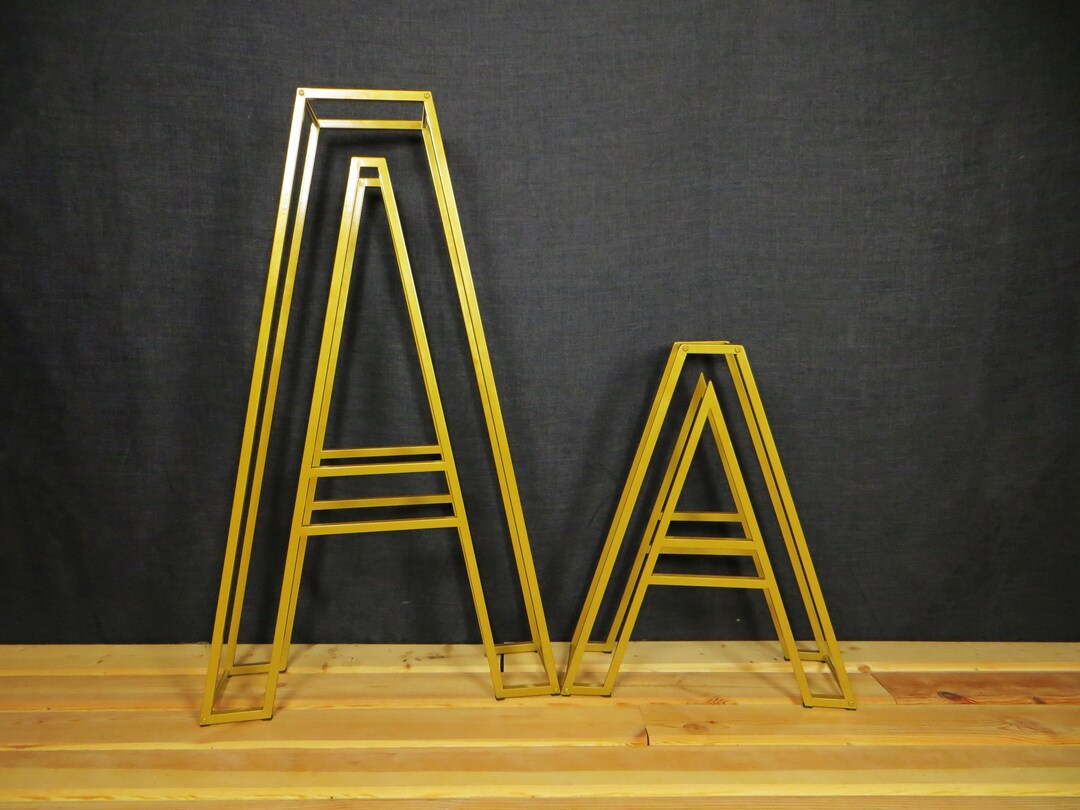 Huge Metal Letters,24" Tall, Wedding Letters, Baby Shower Letters, Big ...