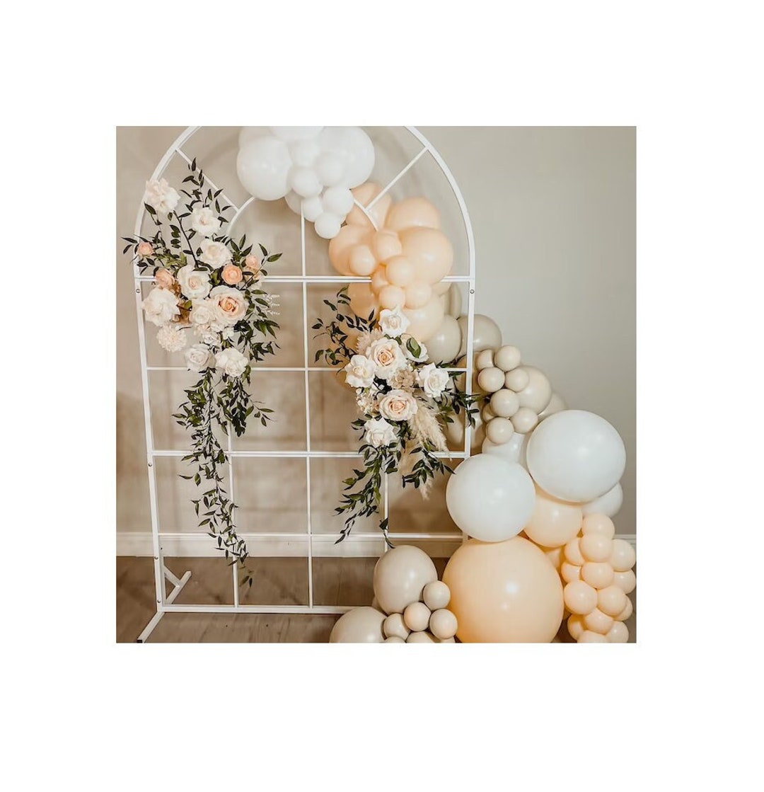 Backdrop Oval Arch, Ceremony Arch, Metal Arch, Wedding Decoration ...