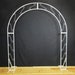 Handmade Oval Metal Wedding Arch, Party Photo Booth Backdrop - Etsy