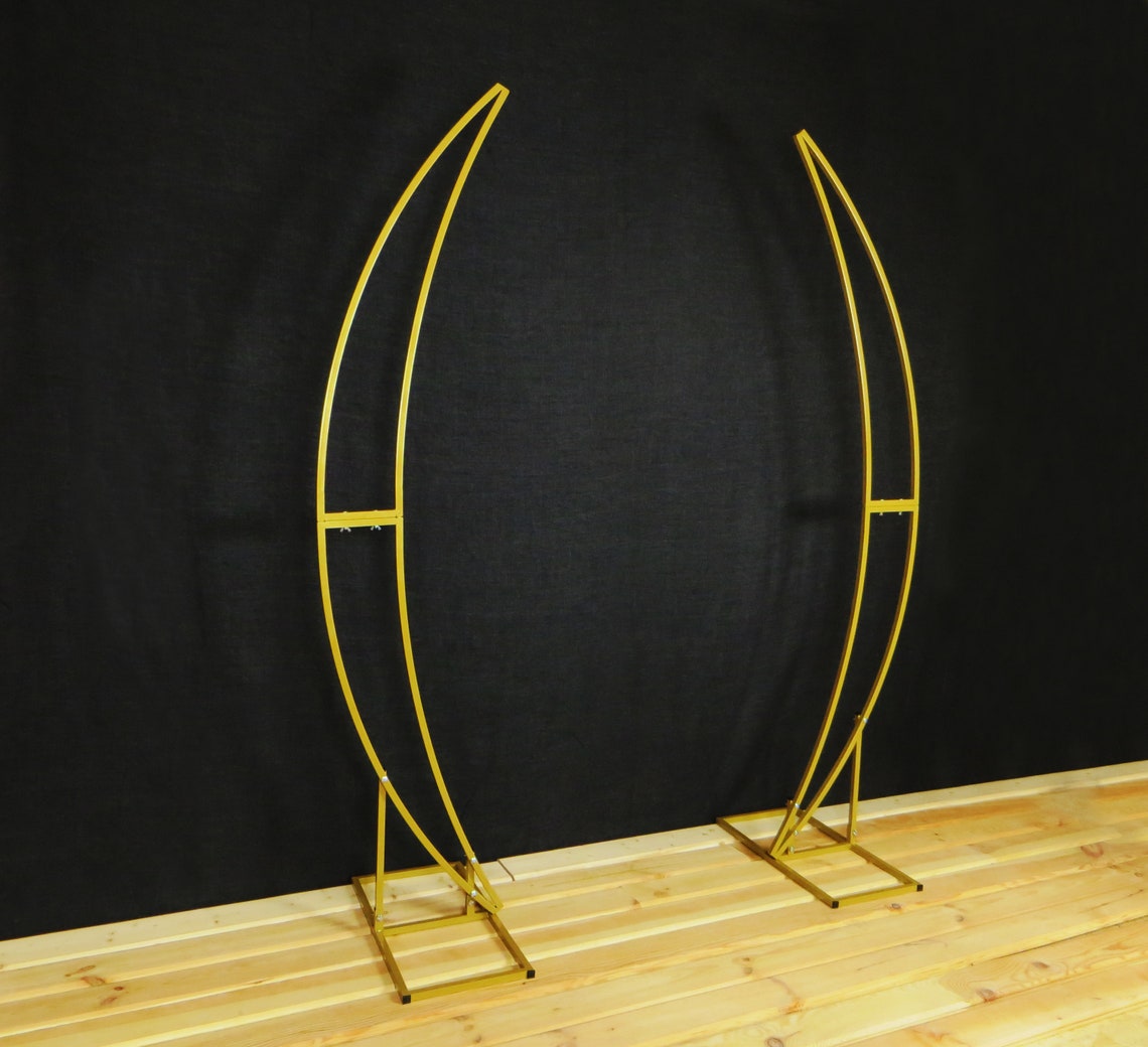 Versatile Wedding Décor: Metal Stands Set, Moon Wedding Stands, Wedding ...