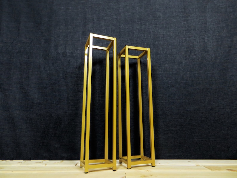 Metal Wedding Table Flower Stands, Party Decor, 28" Tall - Etsy