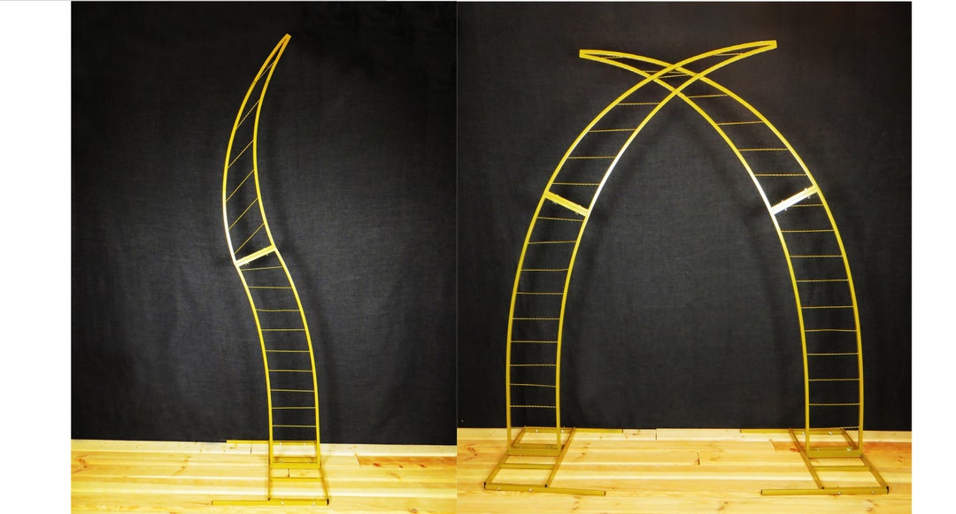 Set of 2 Handmade Metal Wedding Stands, Party Decor - Etsy