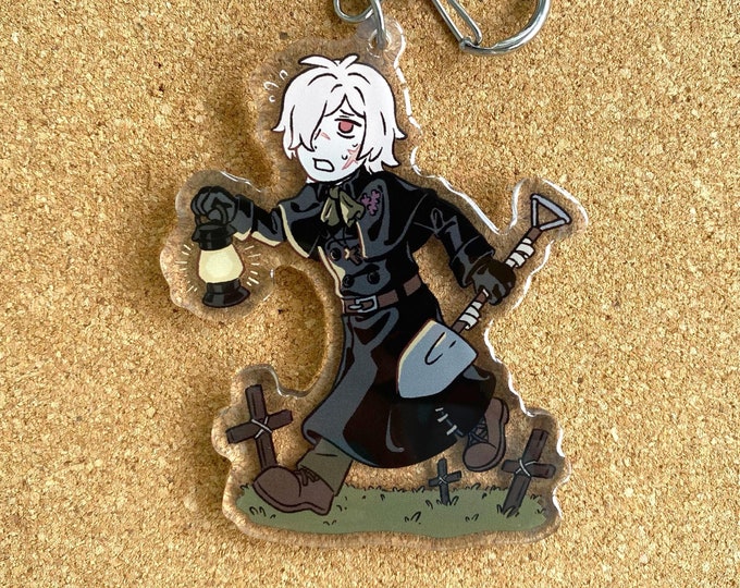 Identity V Andrew Kreiss Grave Keeper 3” Epoxy Charm - Etsy