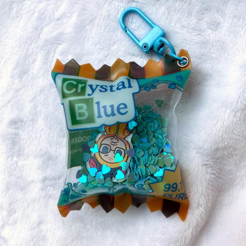 Walter White Breaking Bad Candy Bag Shaker Charm - Etsy