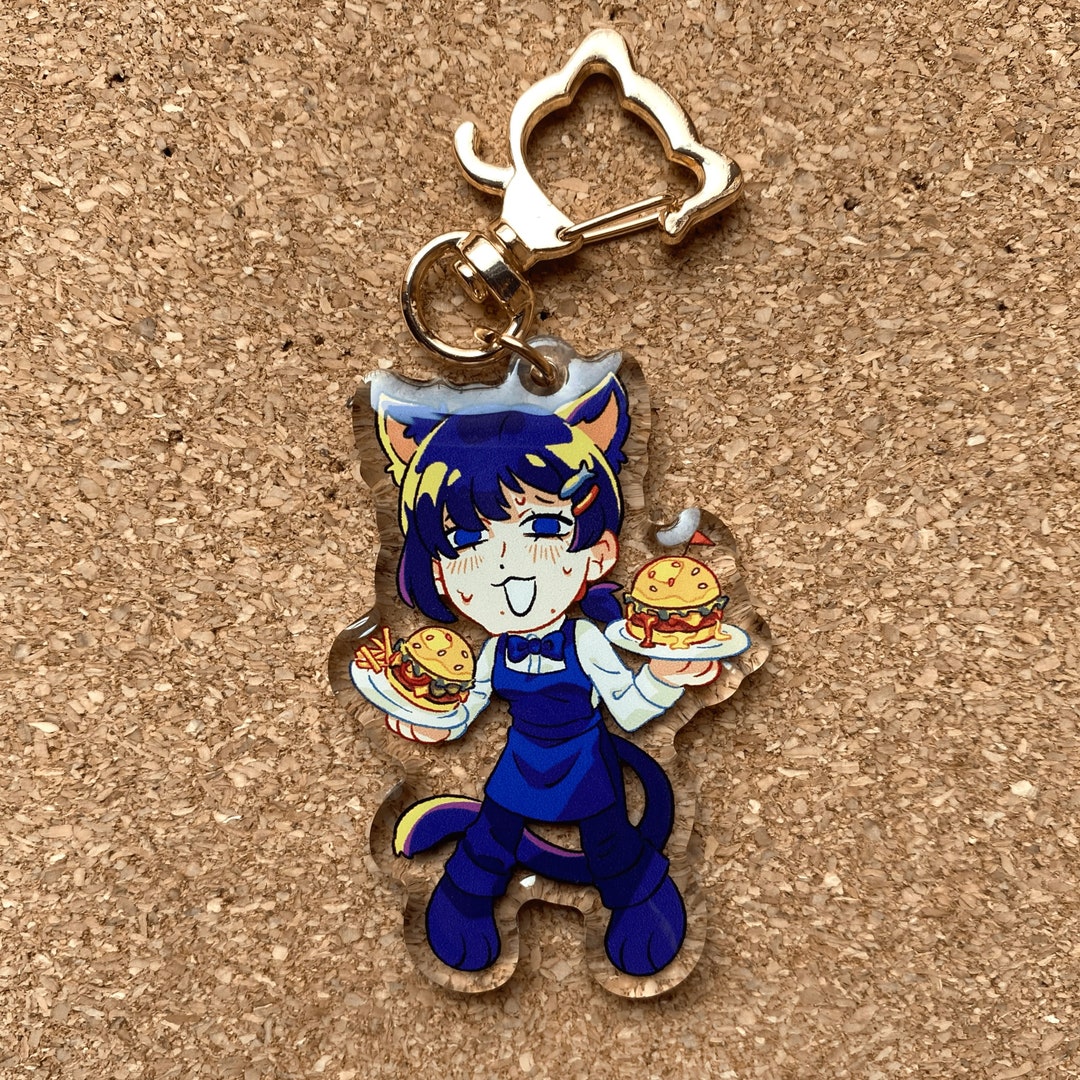 Chainsaw Man Kobeni Burger 2.5" Epoxy Charm - Etsy