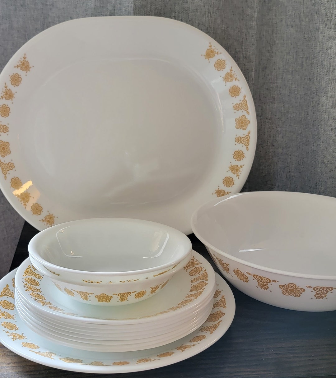 Corelle Butterfly Gold Dinnerware/tableware Replacement Pieces - Etsy