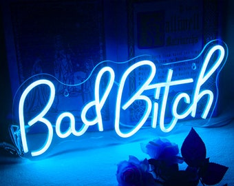Bad Bitch Neon Sign - Etsy