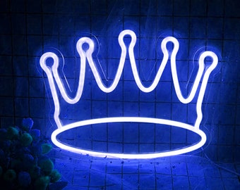 King Queen Neon Sign - Etsy