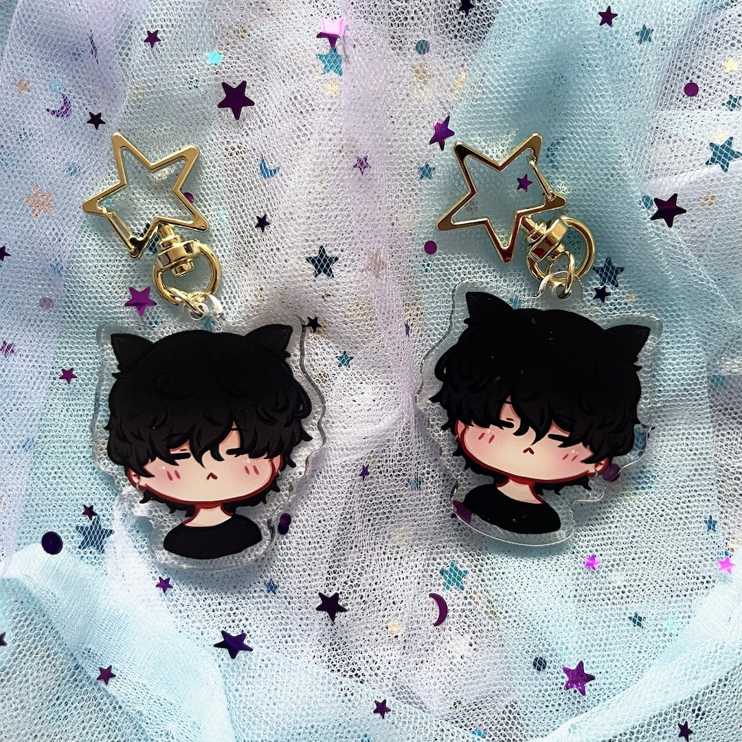 BTS Meowgi Yoongi SUGA Keychain Keyring Charm & Sticker - Etsy