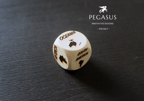 Customised Traveller Dice Travel Dice Gift for Couples | Etsy