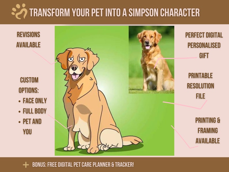 Retrato de dibujos animados de Los Simpson personalizado: transforma a ...