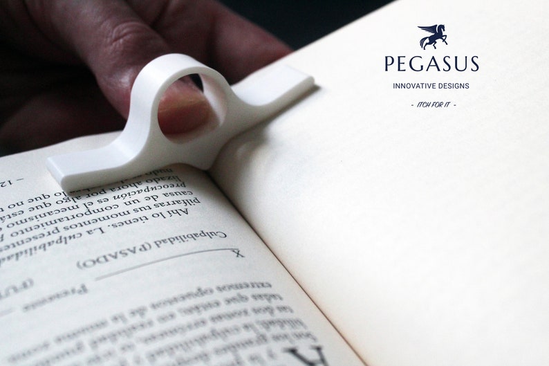 Thumb Book Page Holder 3D Printed Book Lover Gift Read in Bed - Etsy