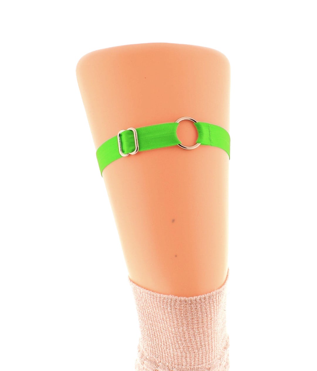 Neon Green Thigh Garter, Adjustable Elastic Leg Ring Garters - Etsy