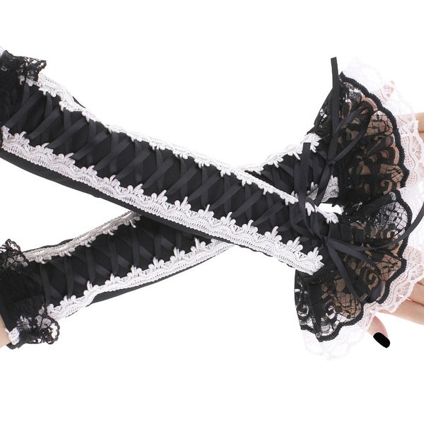 Gothic Arm Warmers - Etsy