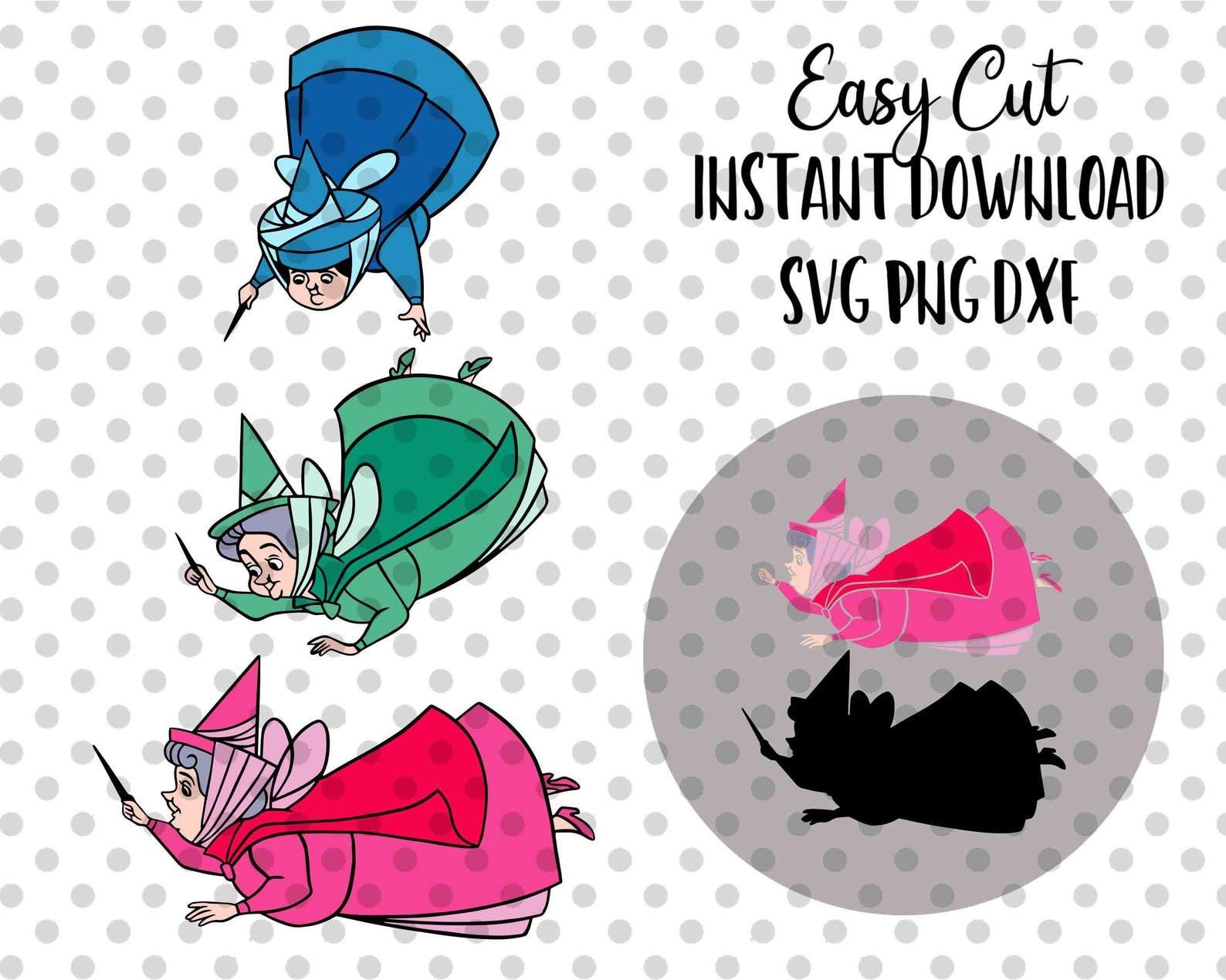 Hadas SVG & PNG Clipart Files Princesa Svg Imágenes - Etsy México