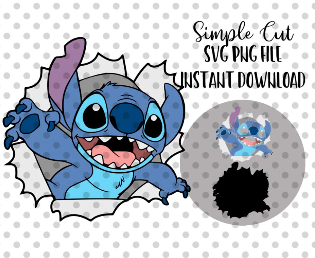 Stitch Design SVG & PNG Dxf Clipart Files Sublimation - Etsy Canada
