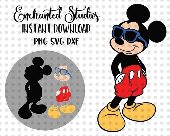 Cool Mouse Clipart SVG PNG Clip Art Files Mouse Printable - Etsy