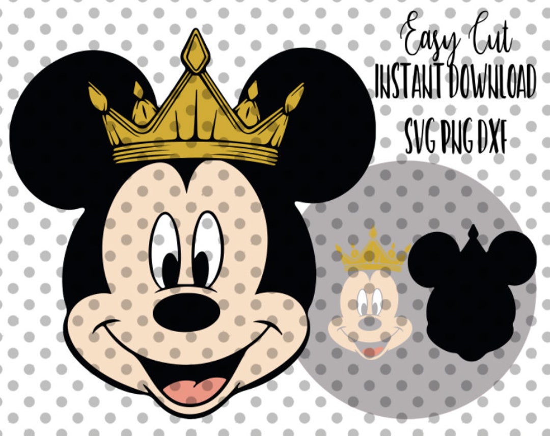 Royal Prince Mouse Head Svg Mouse Printable Digital - Etsy
