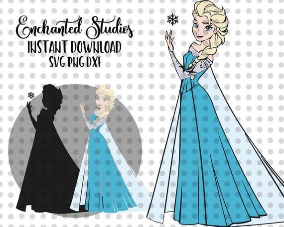 Frozen Elsa Svg Princess Svg Elsa Svg Elsa Cut File Frozen Etsy