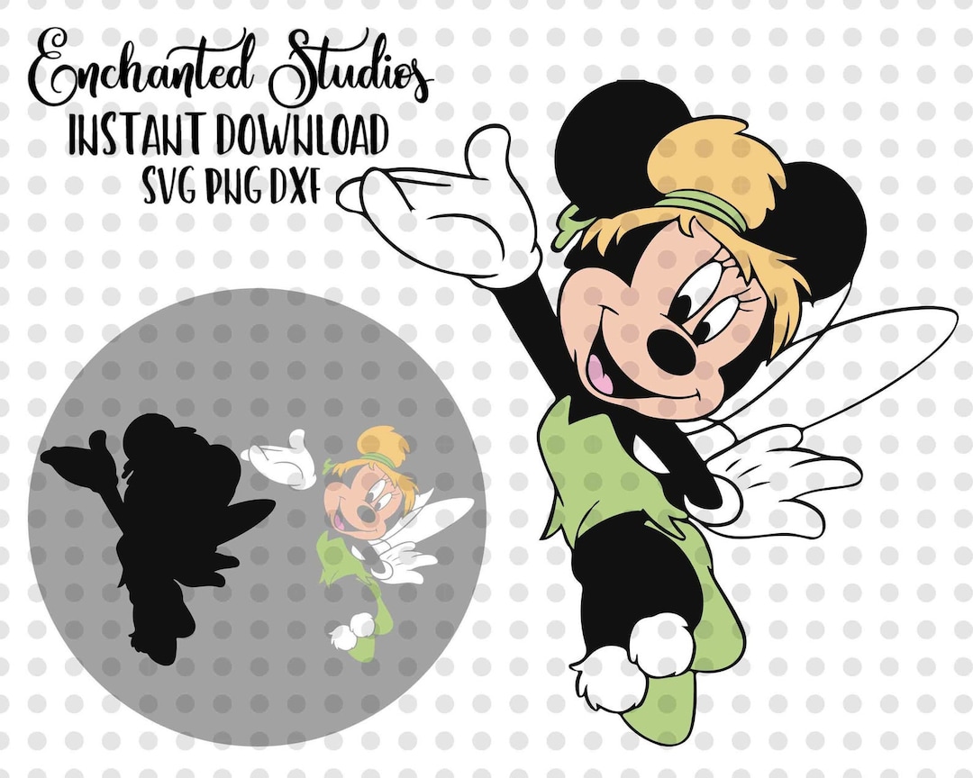 Tinker Mouse Clipart SVG & PNG Clip Art Files Halloween - Etsy