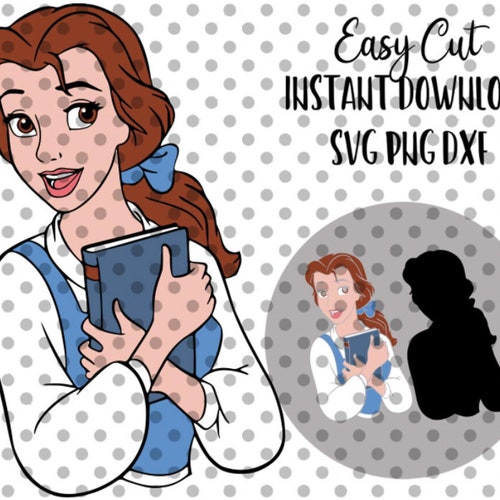 Belle SVG - Etsy