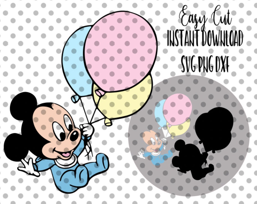 Baby Mouse Moon Clipart SVG PNG Clip Art Files Mouse - Etsy Canada
