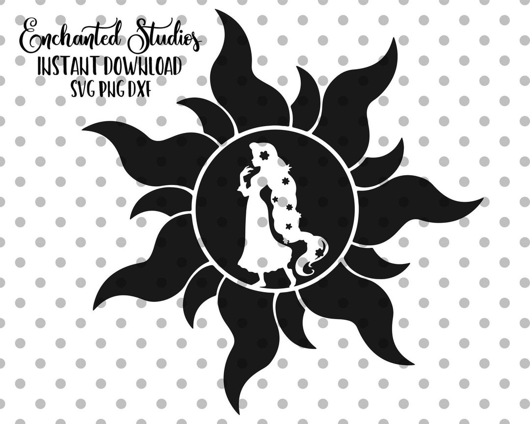 Rapunzel Silhouette SVG & PNG Clipart Files Rapunzel Svg - Etsy New Zealand