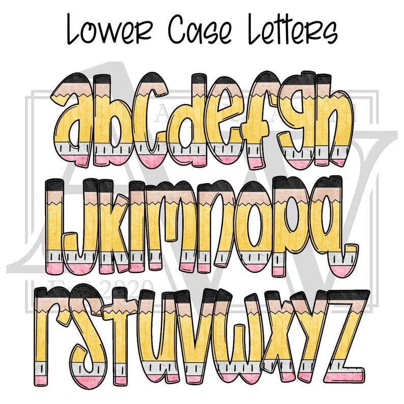CUSTOM Pencil Lettering Back to School Grade Level Shirt, Kindergarten ...