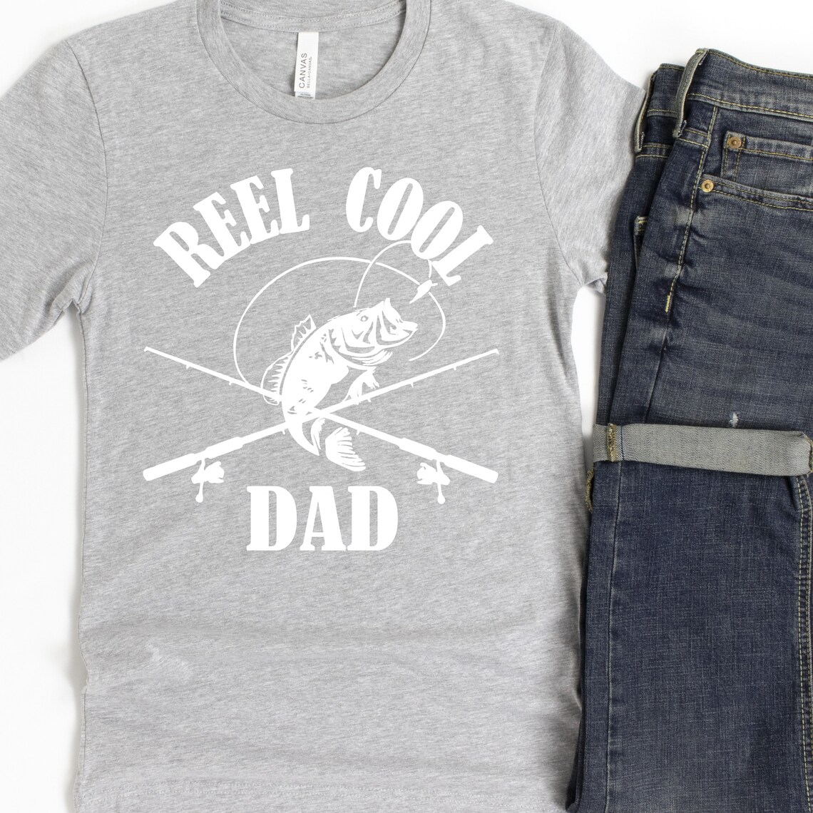 Reel Cool Dad Shirt, Reel Cool Dad Father's Day Shirt, Fishing Dad ...