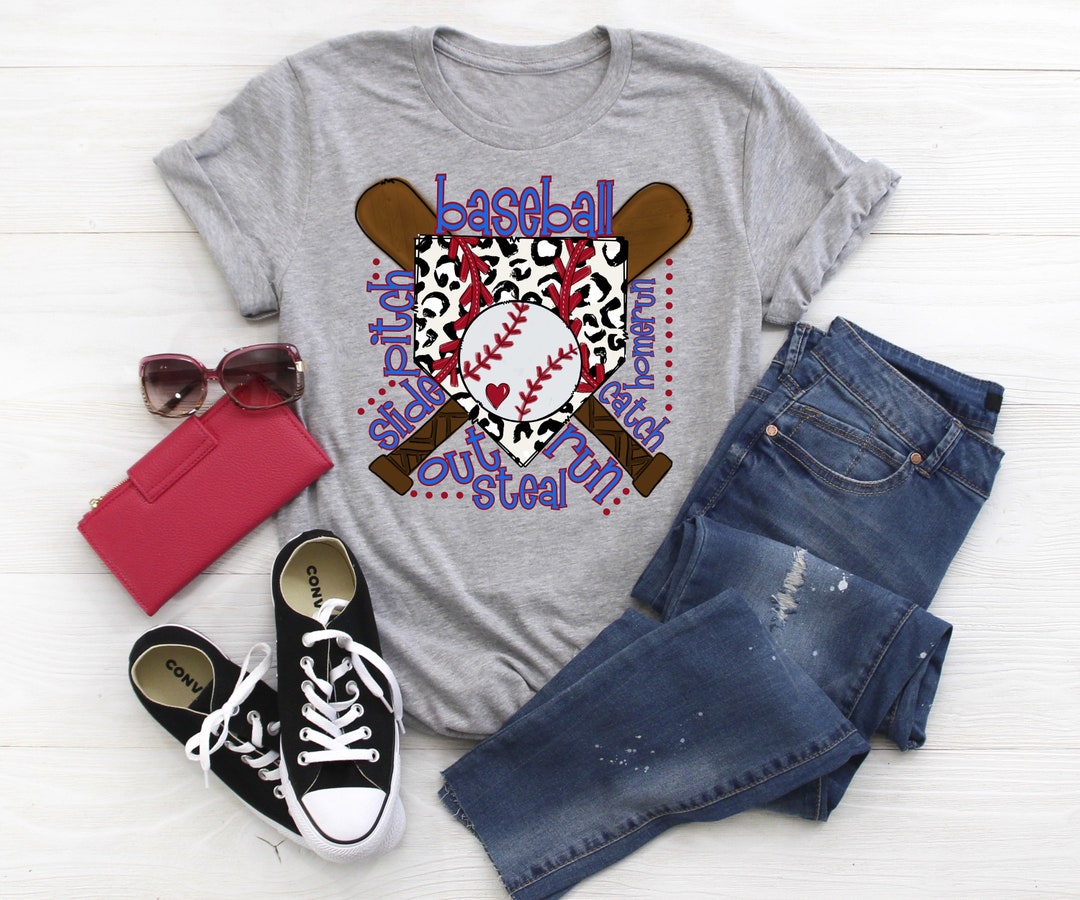 Baseball Wordart Shirt, Baseball Fan, Baseball Mom, Baseball Team Gear ...