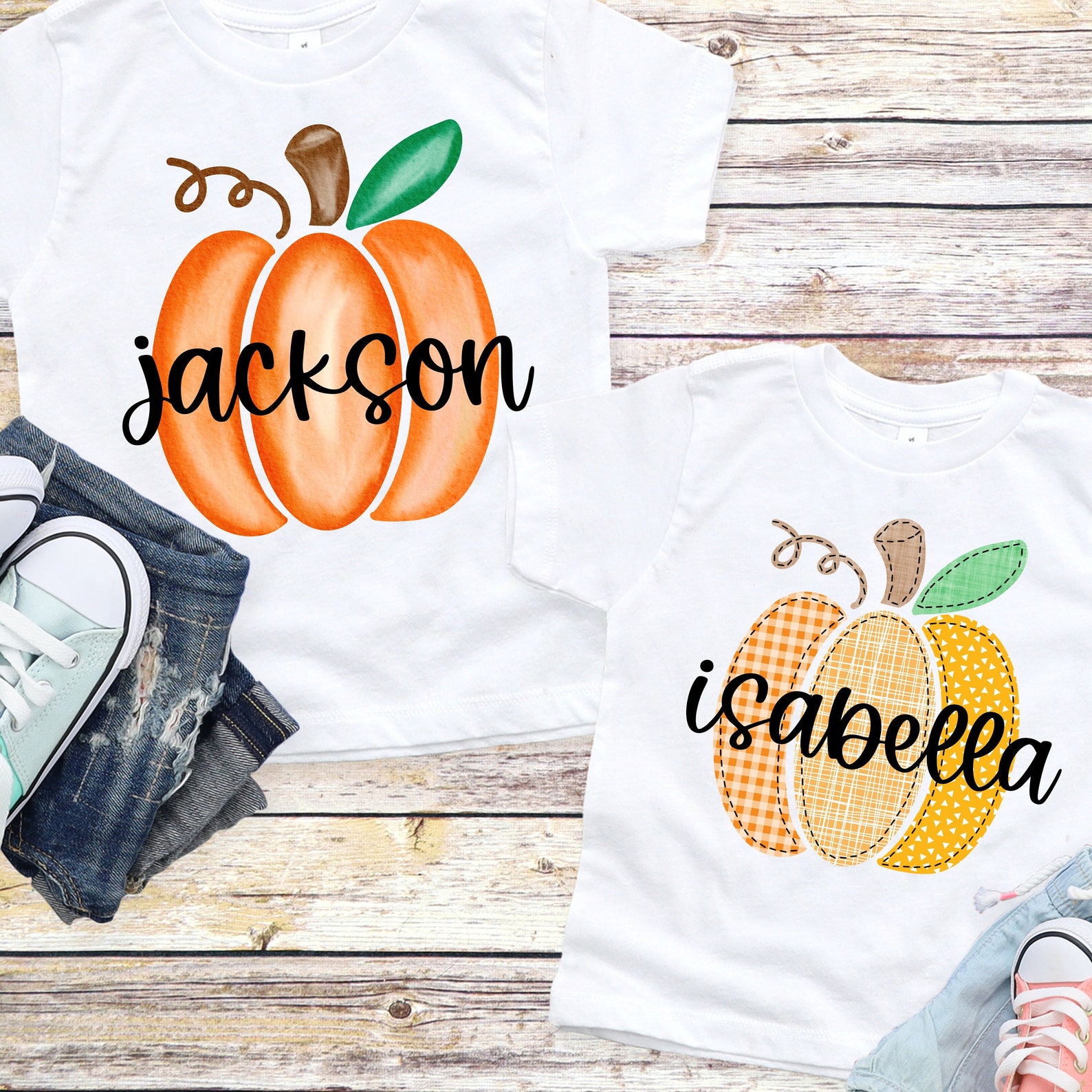 CUSTOM Personalizable Kids Pumpkin Shirt Fall Festival - Etsy