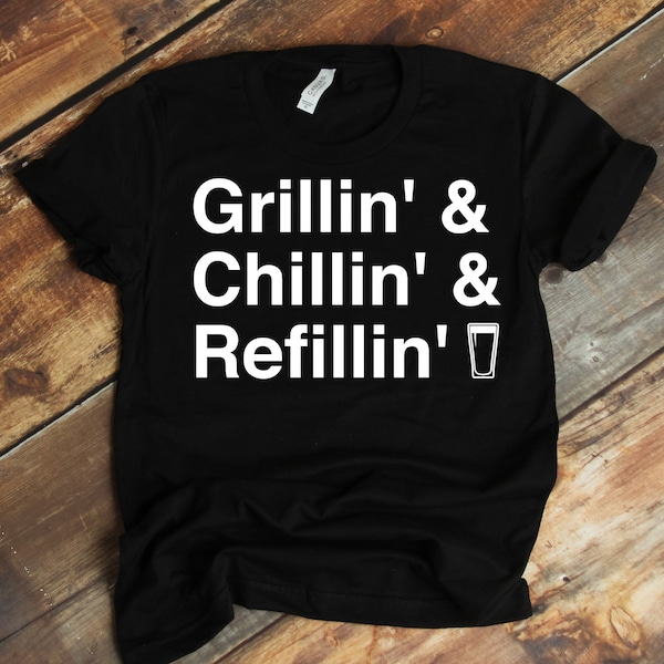 Grillin and Chillin Sign - Etsy
