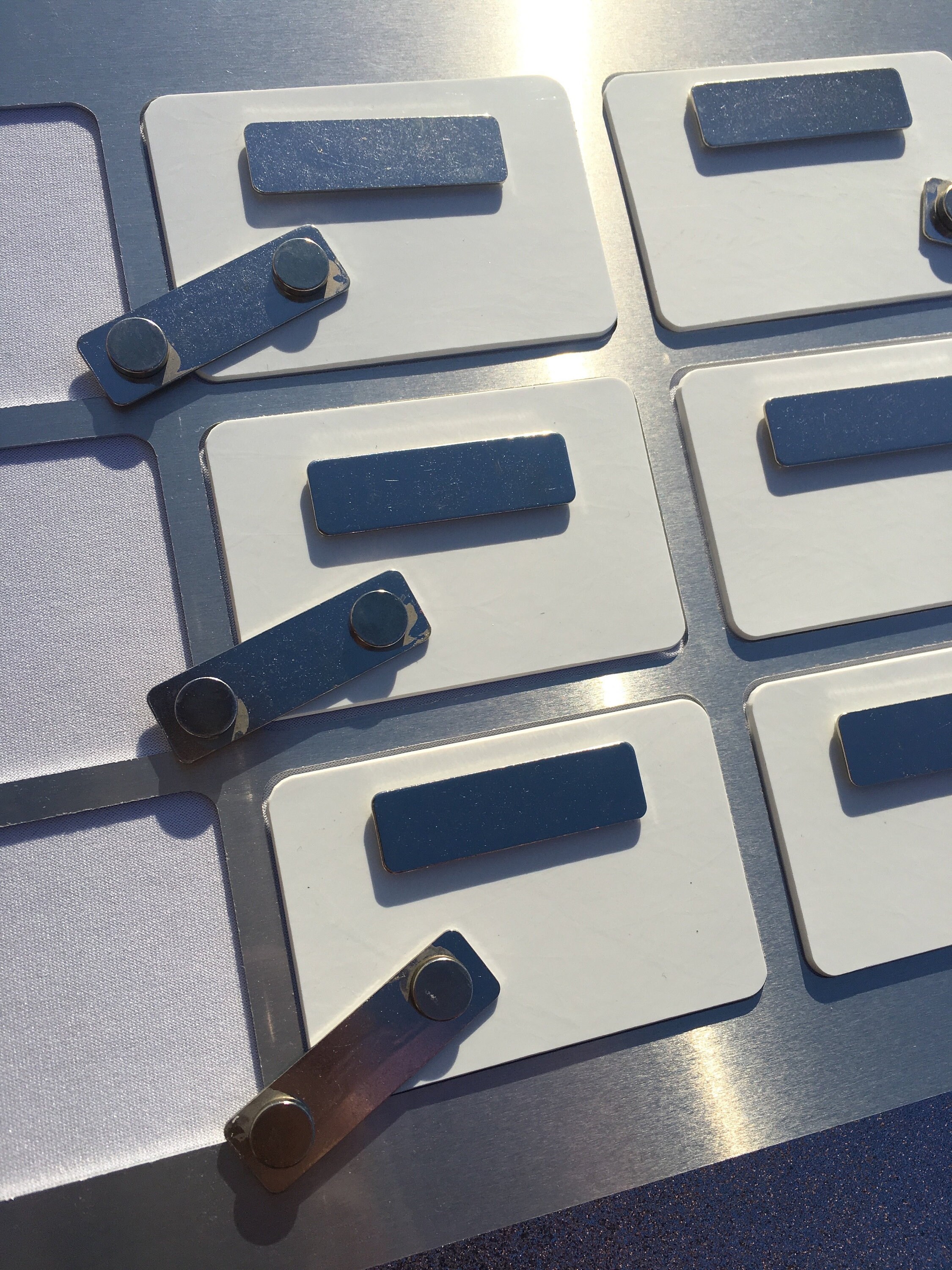 Custom Personalized Full Color Name Badge With Magnetic - Etsy