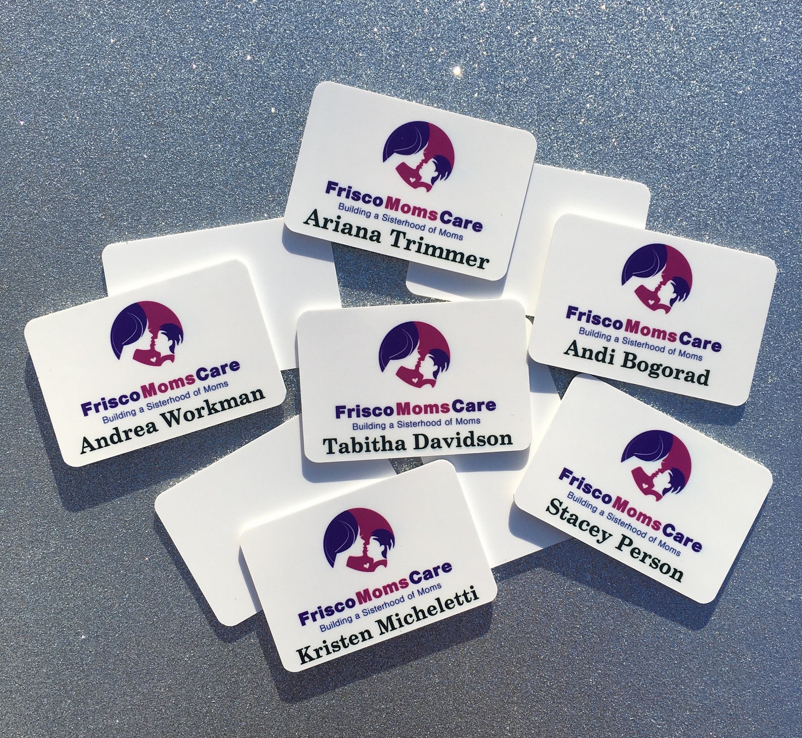 Custom Personalized Full Color Name Badge With Magnetic - Etsy